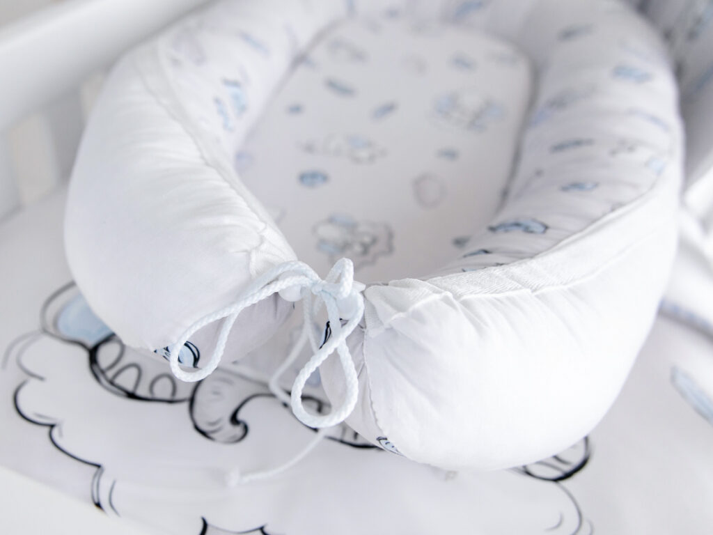 Bedtime Ellies In Blue Baby Nest - Dream Furniture | Delivery